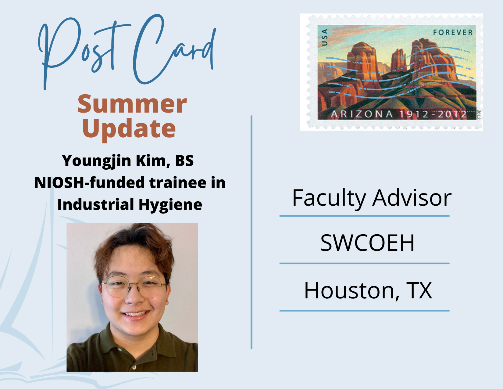 Summer Update: Youngjin Kim's summer internship at Arizona copper mine - UTHealth Houston
